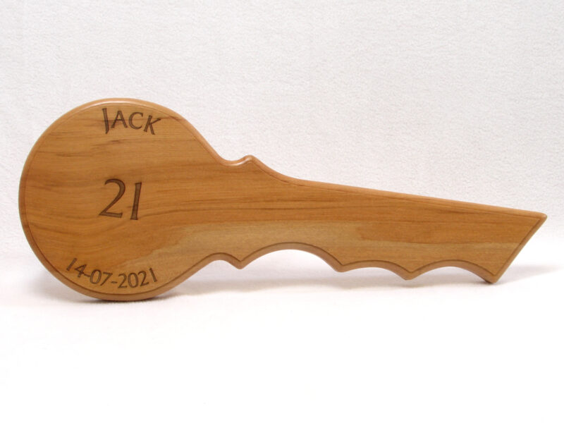 NZ Rimu 21st Key – Trophy Specialists & Engraving
