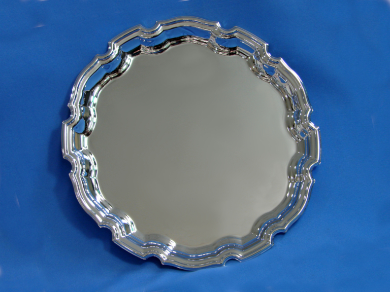 Chippendale Silver Tray – Trophy Specialists & Engraving