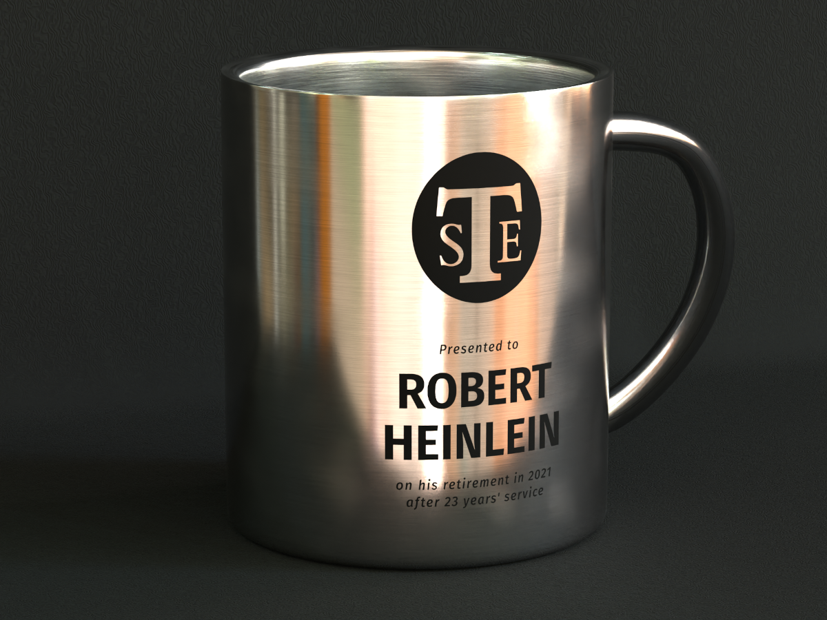 Stainless Steel Coffee Mug 300ml – Trophy Specialists & Engraving