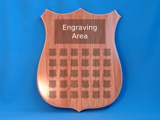 Wall Shield – Trophy Specialists & Engraving