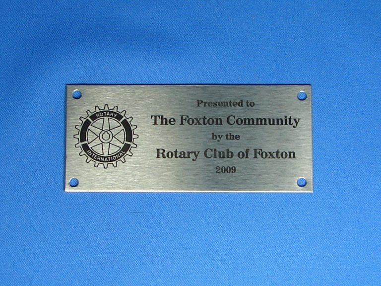 Stainless Steel Plaque – Trophy Specialists & Engraving