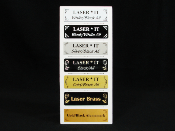 Laser Engraved Metal Plates – Trophy Specialists & Engraving