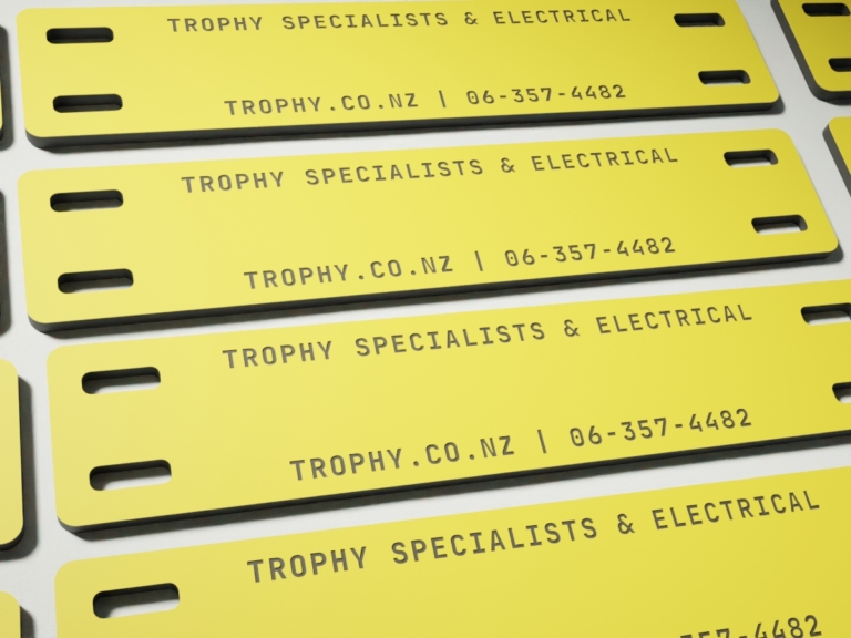 Electrical Cable Labels – Trophy Specialists & Engraving